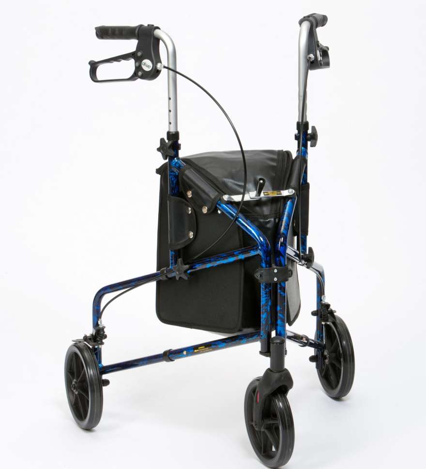 Steel Tri Walker With Seat – North East Mobility